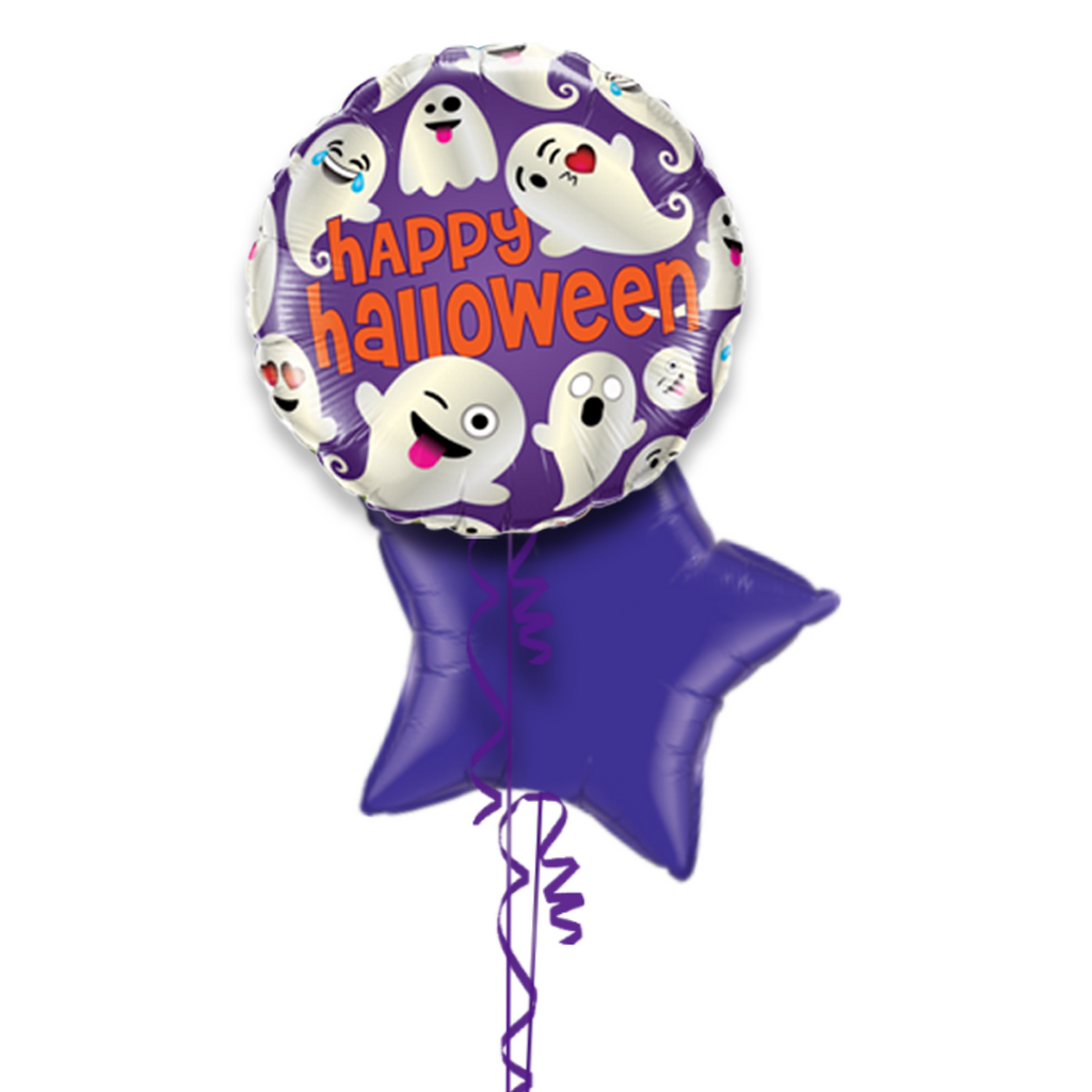 Ghosts Halloween Balloon Bouquet
