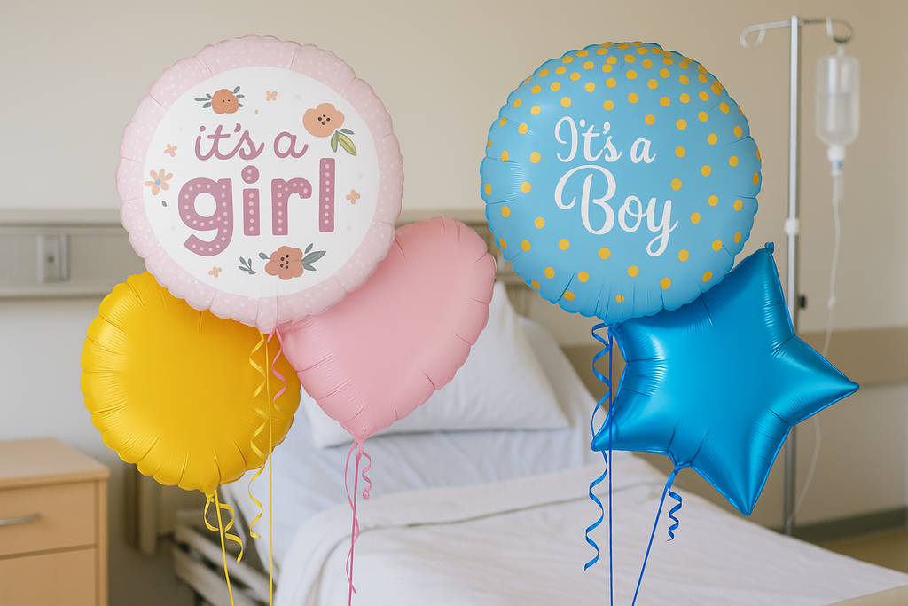 New Baby Balloons Sydney | Balloon Bouquets & Hospital Delivery