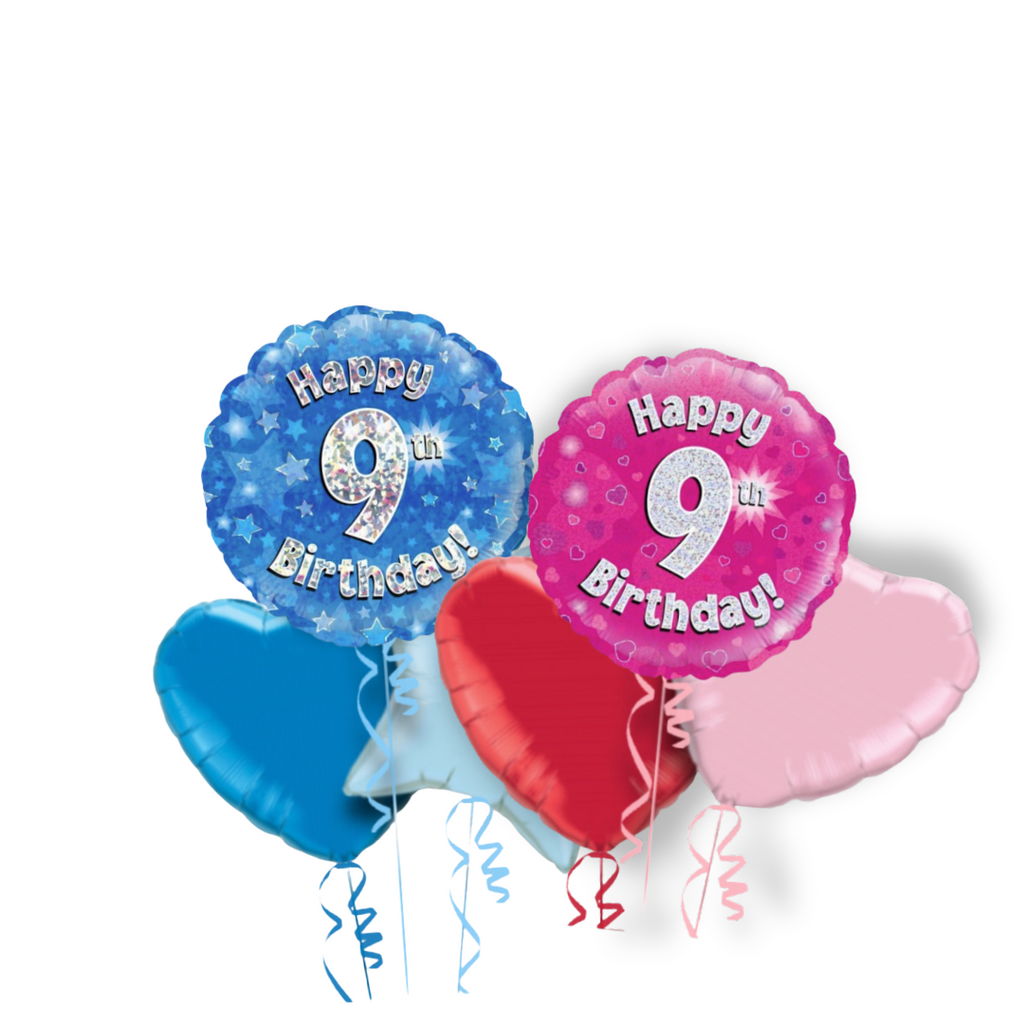 Shop 9th Birthday Balloons | Same Day Delivery in Sydney