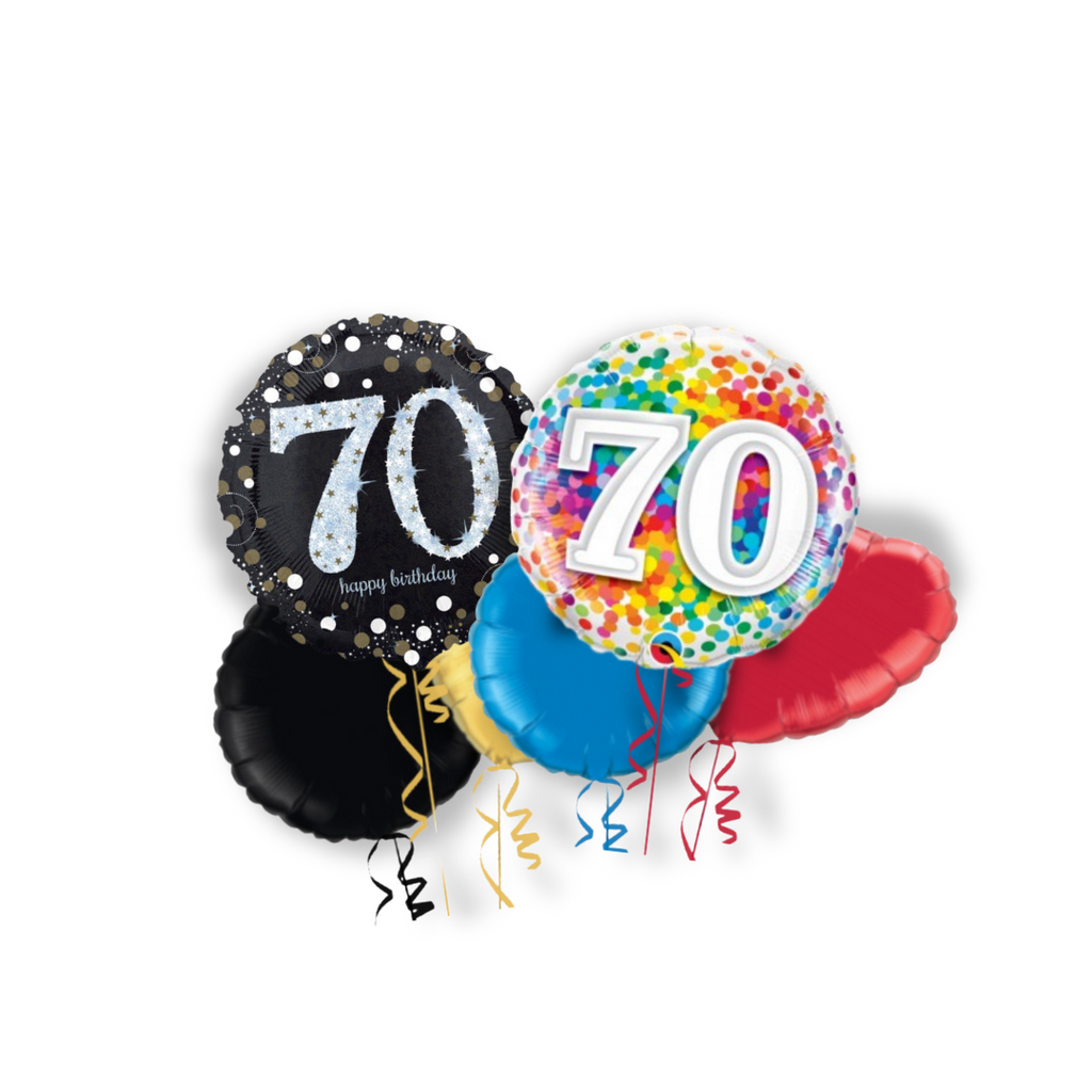 70th Birthday Balloons | Order Online in Sydney Today