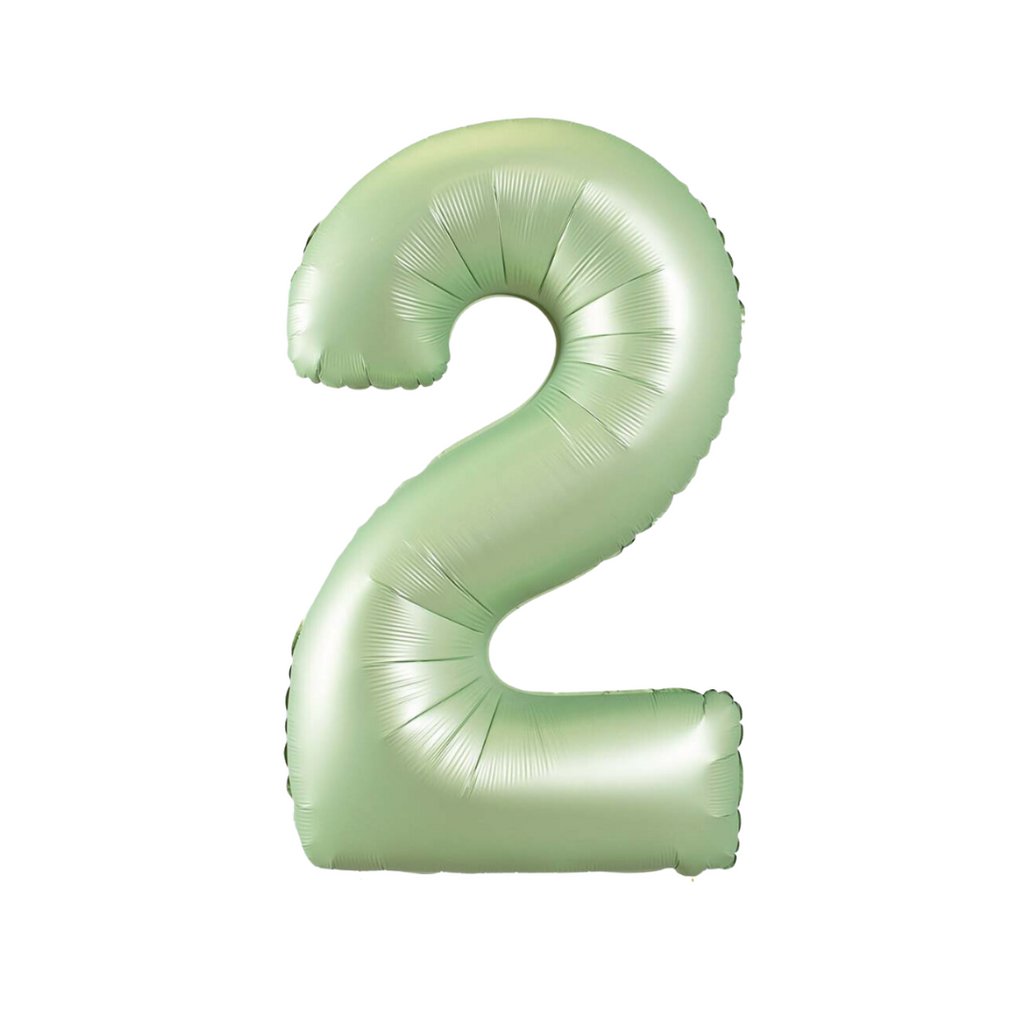Shop Olive Green Number Balloon | Large, Bold, Buy Now!