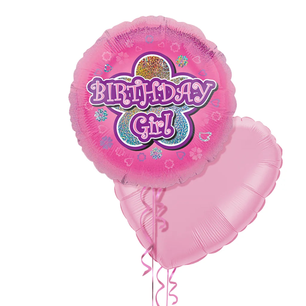 Birthday Girl Pink Balloon Bouquet | Get It Now