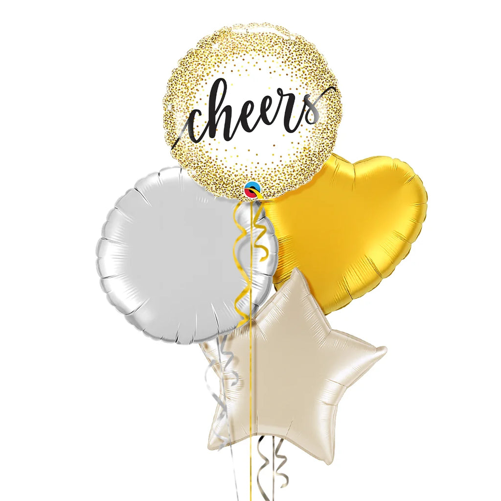Cheers Sparkles Balloon Bouquet | Buy for Festive Fun!