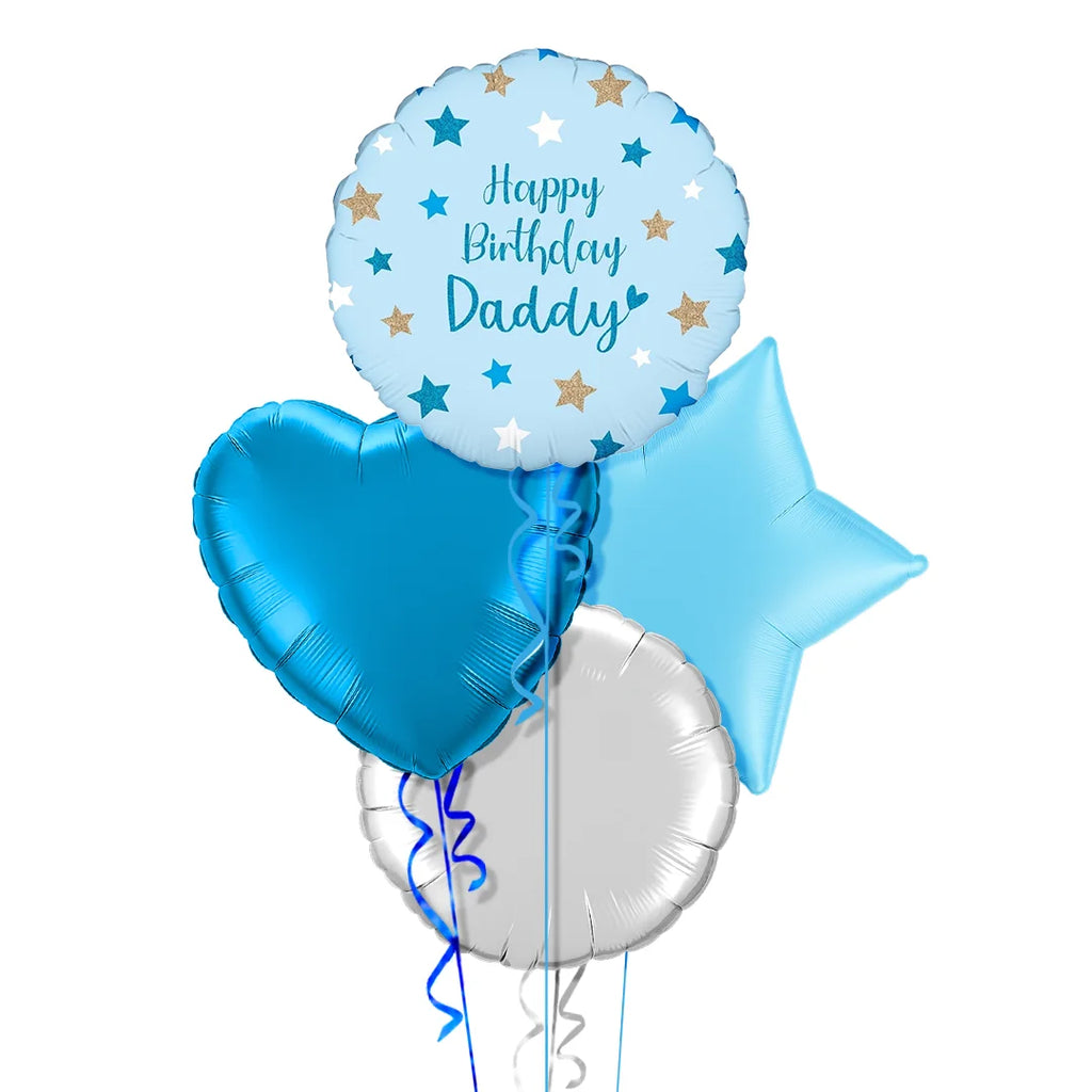 Buy Happy Birthday Daddy Balloons | Shop Now for Dad's Special Moment!