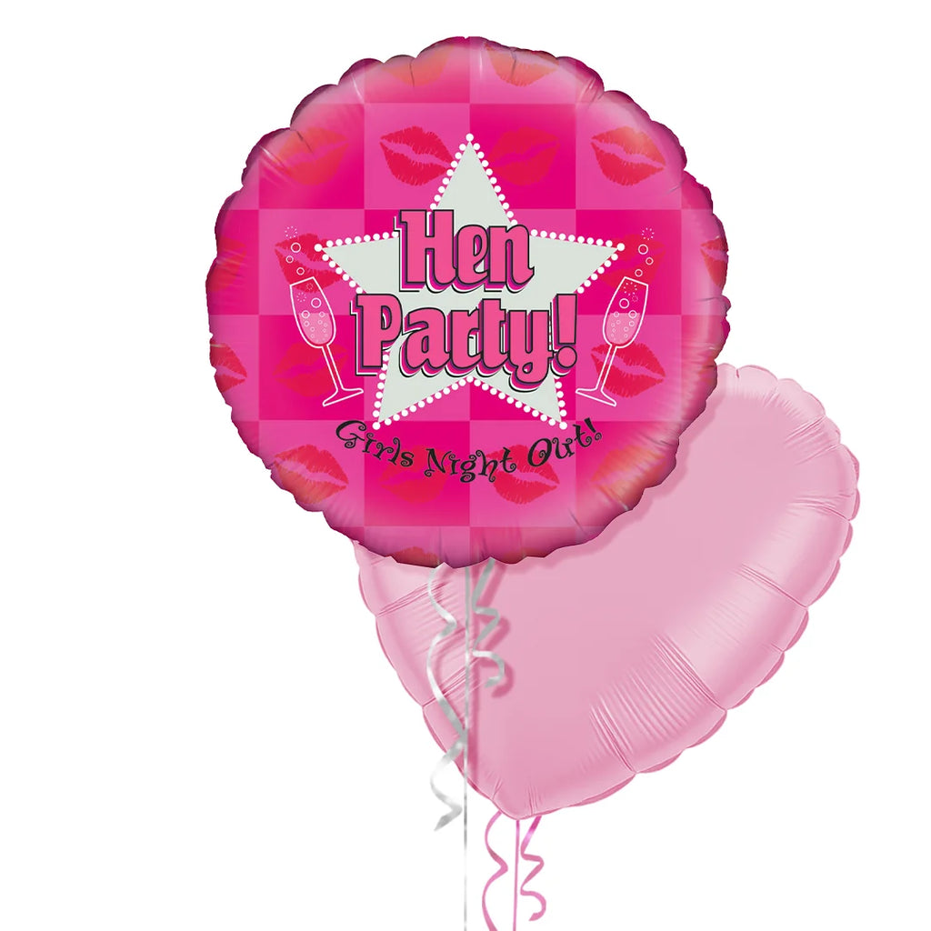 Hen Night Party Foil Balloon Bouquet | Order Online