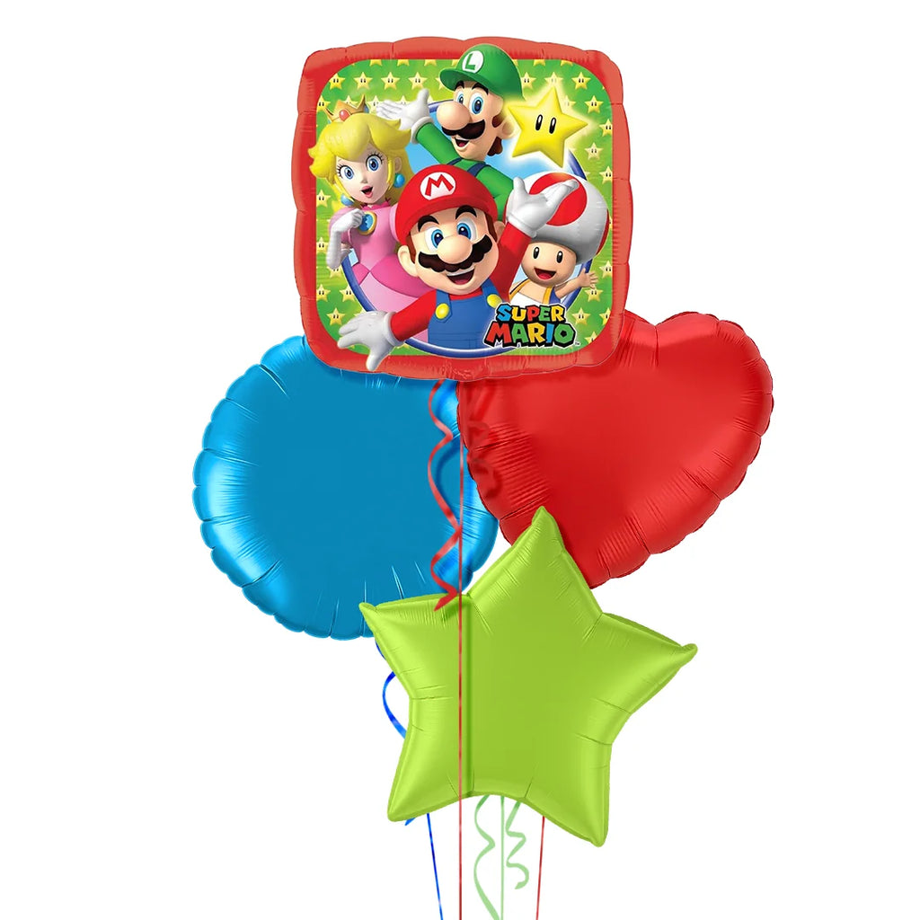 Super Mario and Friends Balloon Bouquet | Grab Yours Now