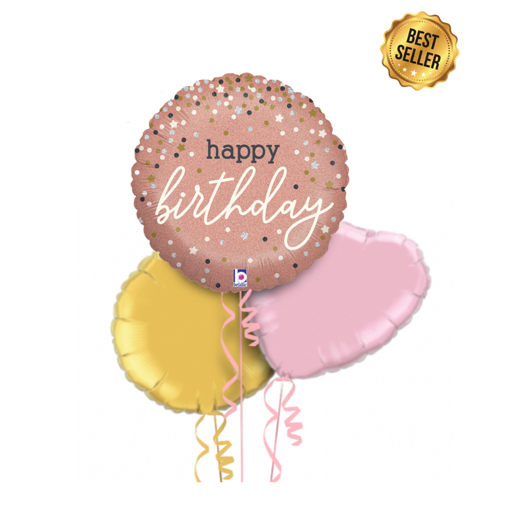 Happy Birthday Cutest Sparkles Balloon Bouquet – Balloon Town