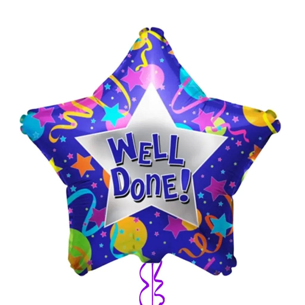 Well Done Purple Balloon Bouquet