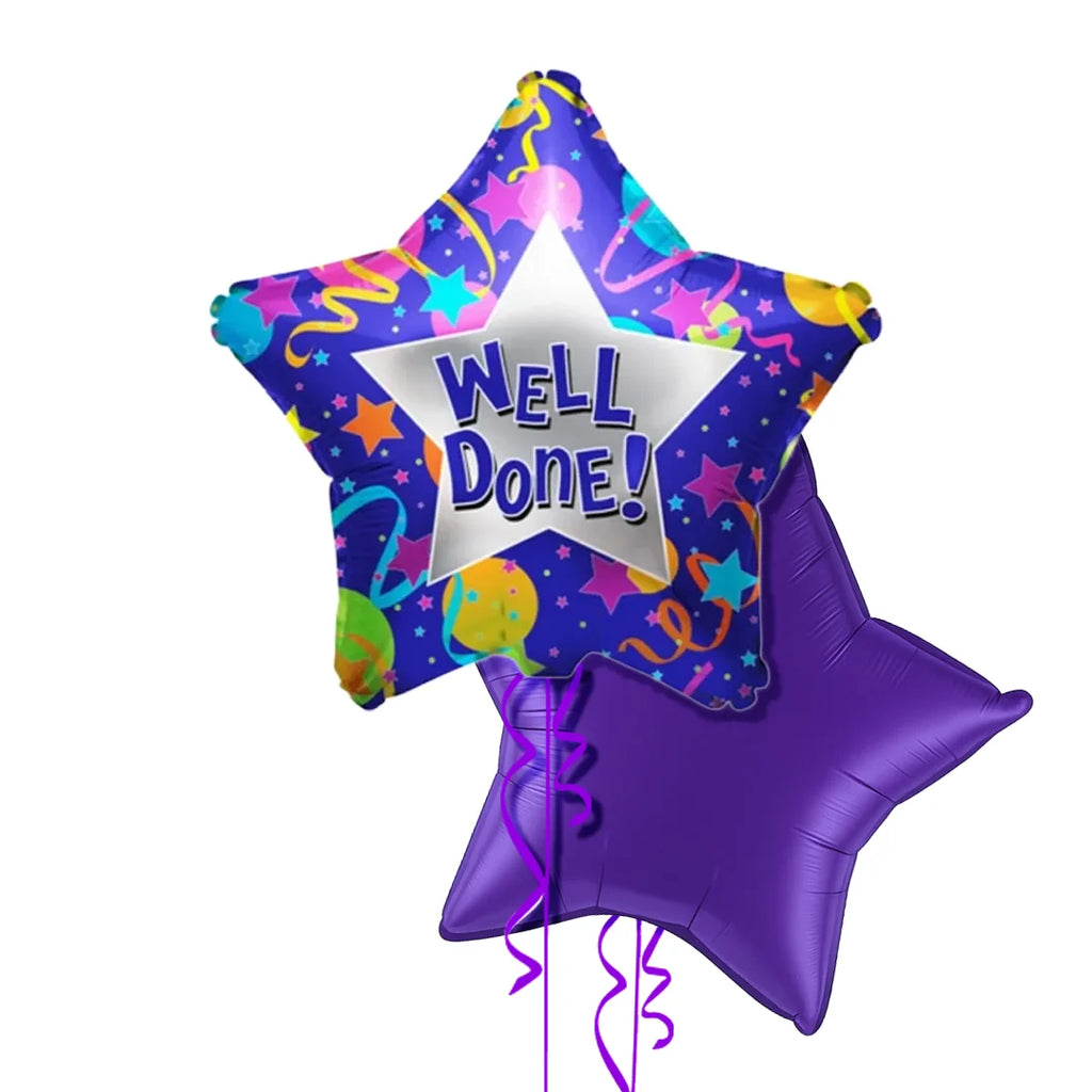 Well Done Purple Balloon Bouquet