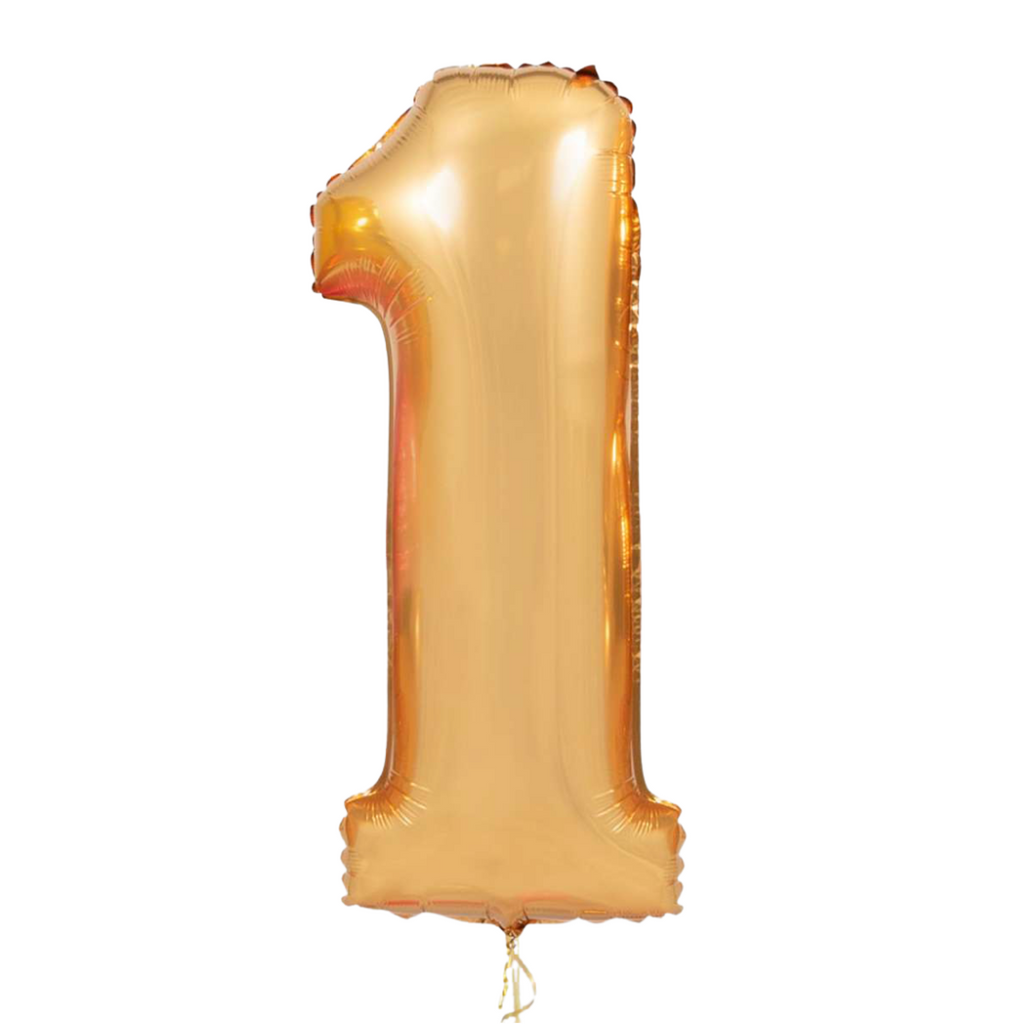 Large Gold Number Balloon | Order Today