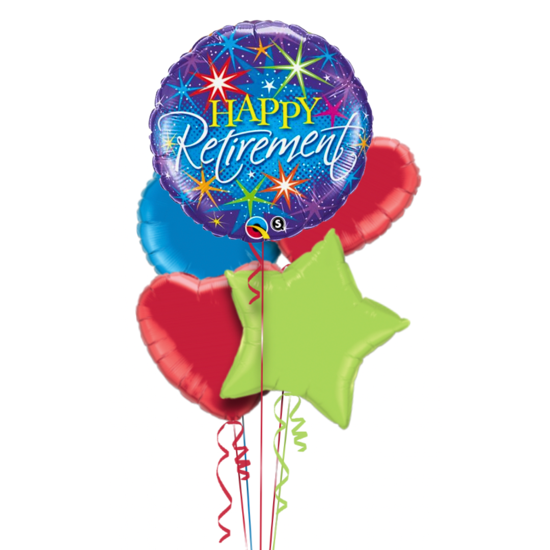 Happy Retirement Balloon Bouquet – Balloon Town
